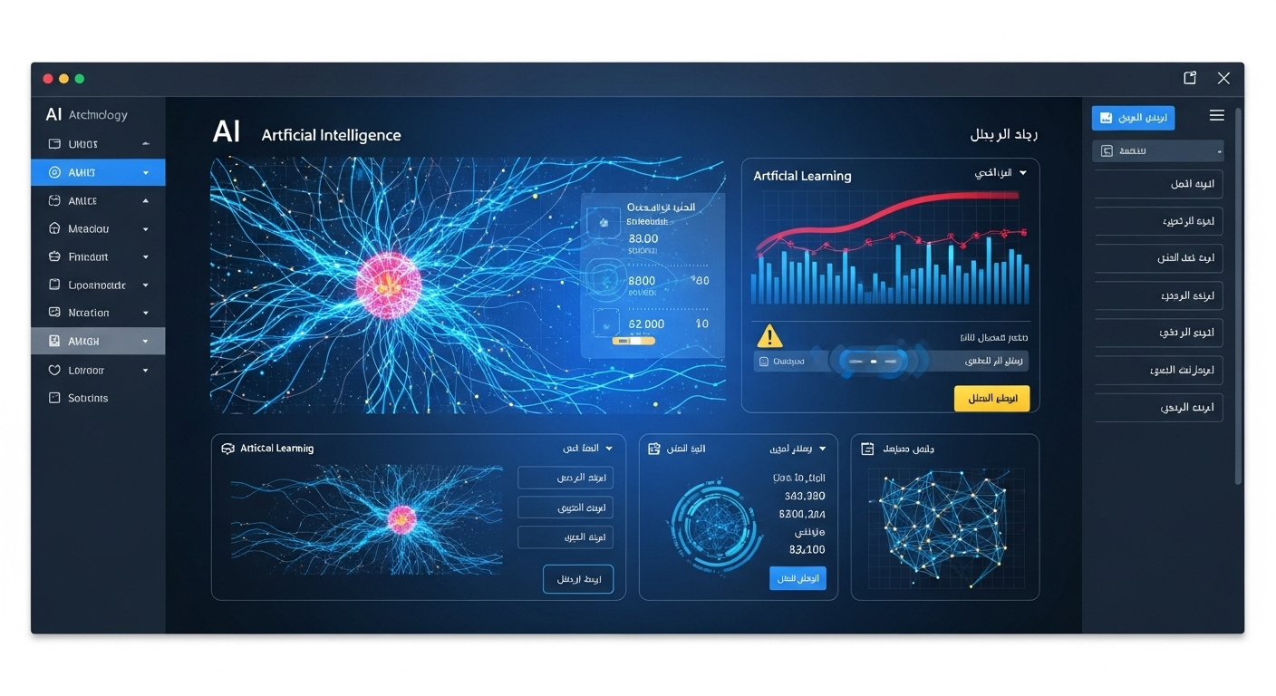 AI-powered training platform technology interface